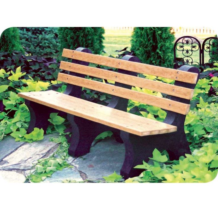 BENCHES WITH 2” X 4” SLATS With Back – Summit Supply